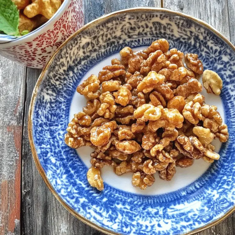 Spiced Roasted Walnuts